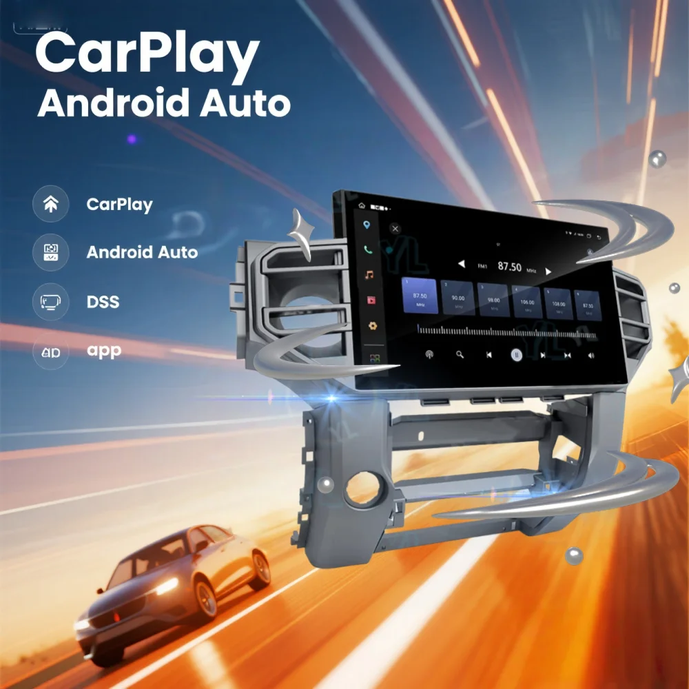 YL 14.6" QLED Screen Android 13 For Toyota Tundra Sequoia 2014-2019 20 ...