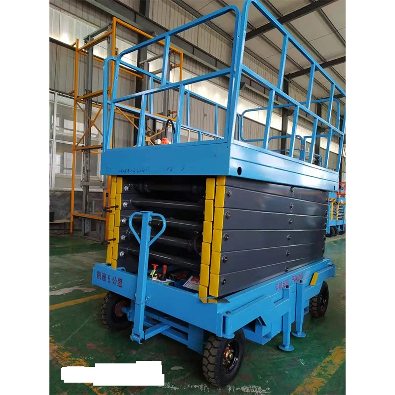 Single-Person-For-Construction-Aluminum-Alloy-Hydraulic-Lifting ...