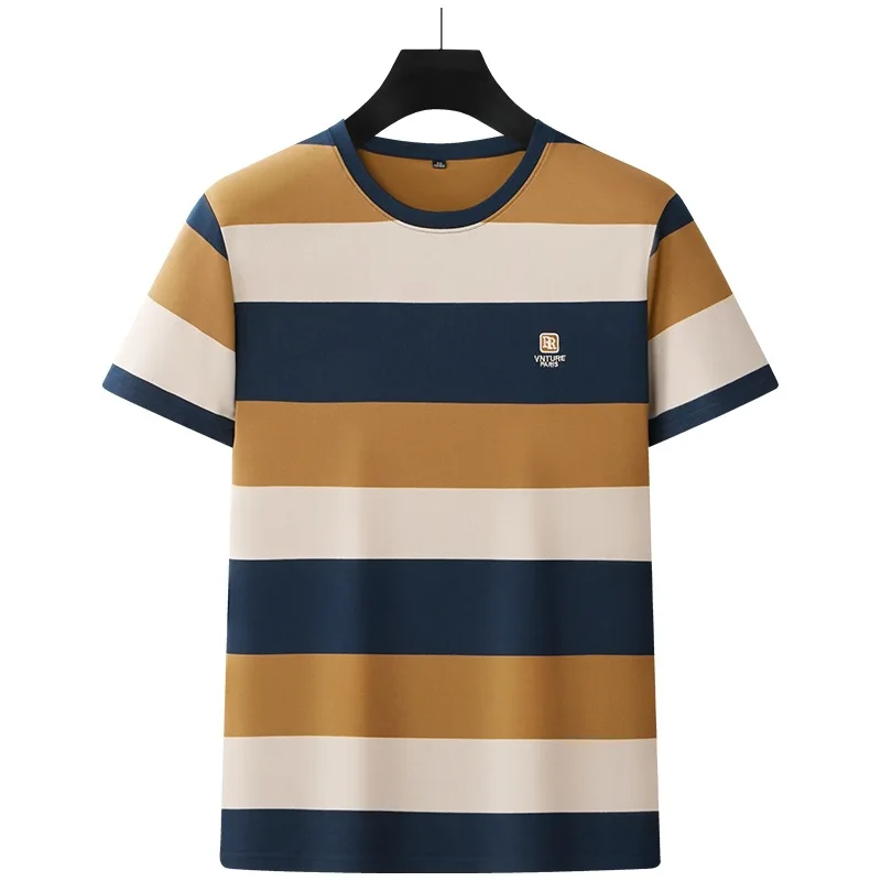 MLSHP-Cotton-Round-Collar-Men-s-T-shirts-High-Quality-Short-Sleeve ...