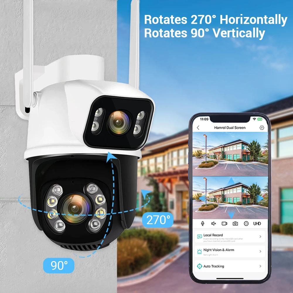 Upgrade-8MP-4K-PTZ-WiFi-IP-Camera-Security-Protection-Dual-Lens-Screen ...