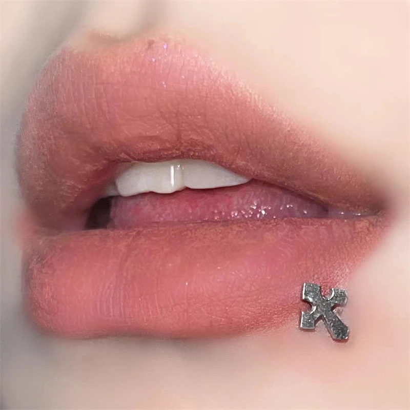 Male Lip Piercing Ring