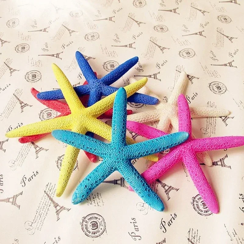 New-5Pcs-Artificial-Starfish-Sea-Star-Resin-Ornament-Aquarium ...