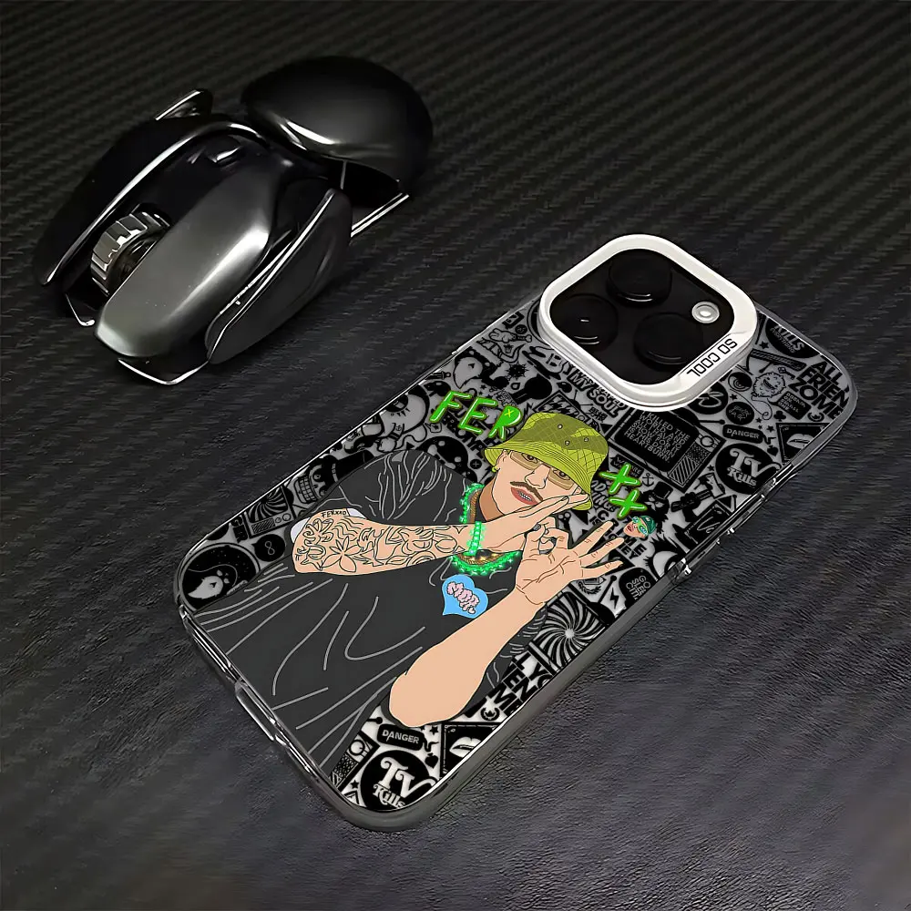 Feid Nitro Jam Ferxxo Matte Phone Case - Sleek and Stylish Back Cover ...