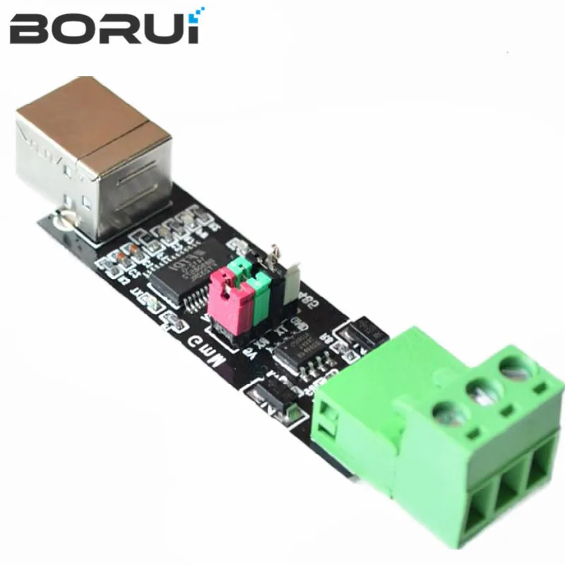 Adaptador convertidor serie FT232 USB 2,0 a TTL RS485, módulo FTDI FT232RL SN75176, doble ...