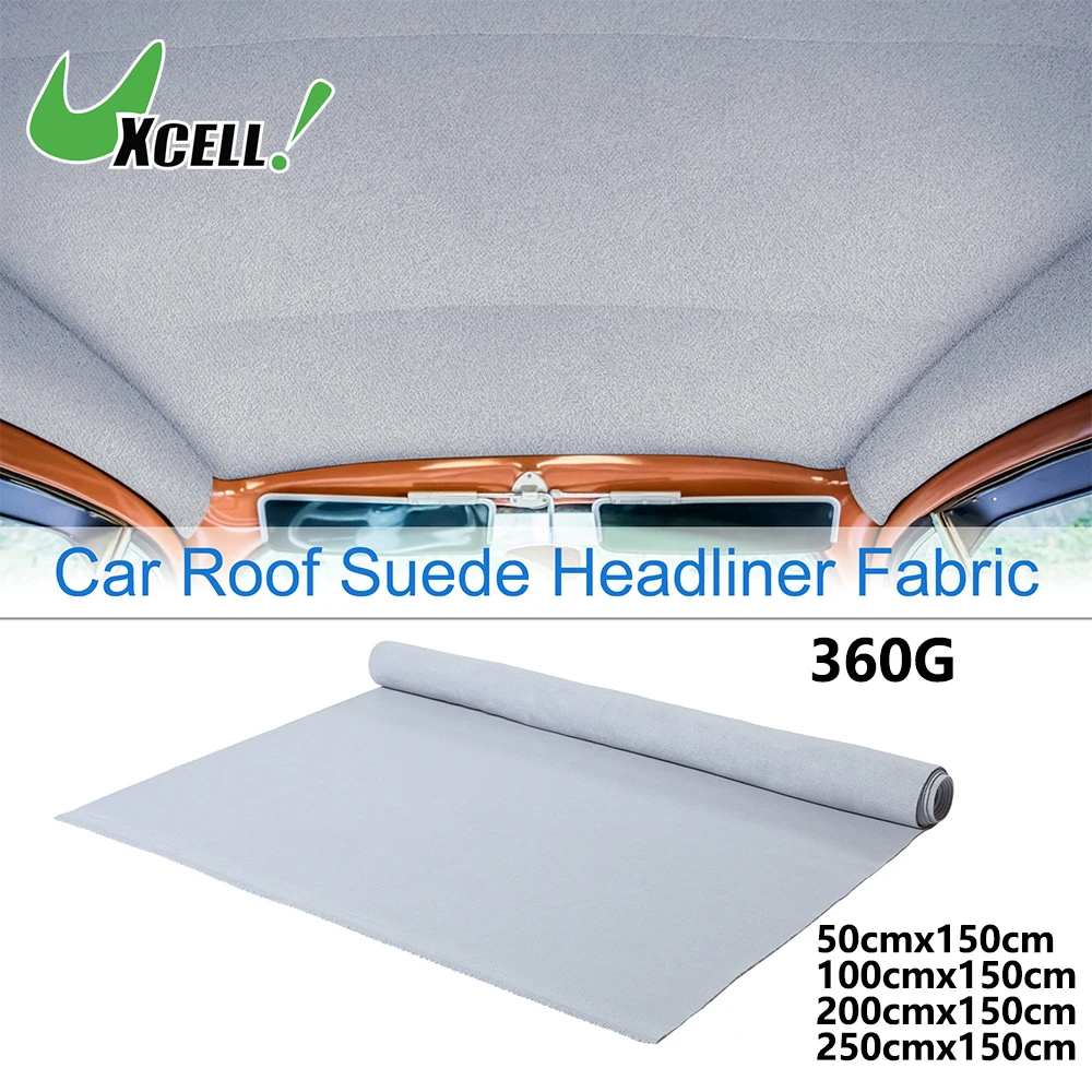 UXCELL-360G-Headliner-Fabric-Interior-Trim-DIY-Roof-Repair-Replacement ...