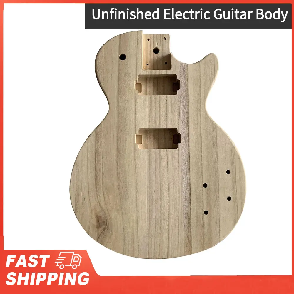 Body Maple Wood Blank Guitar Barrel Unfinished Electric Guitar for PB ...