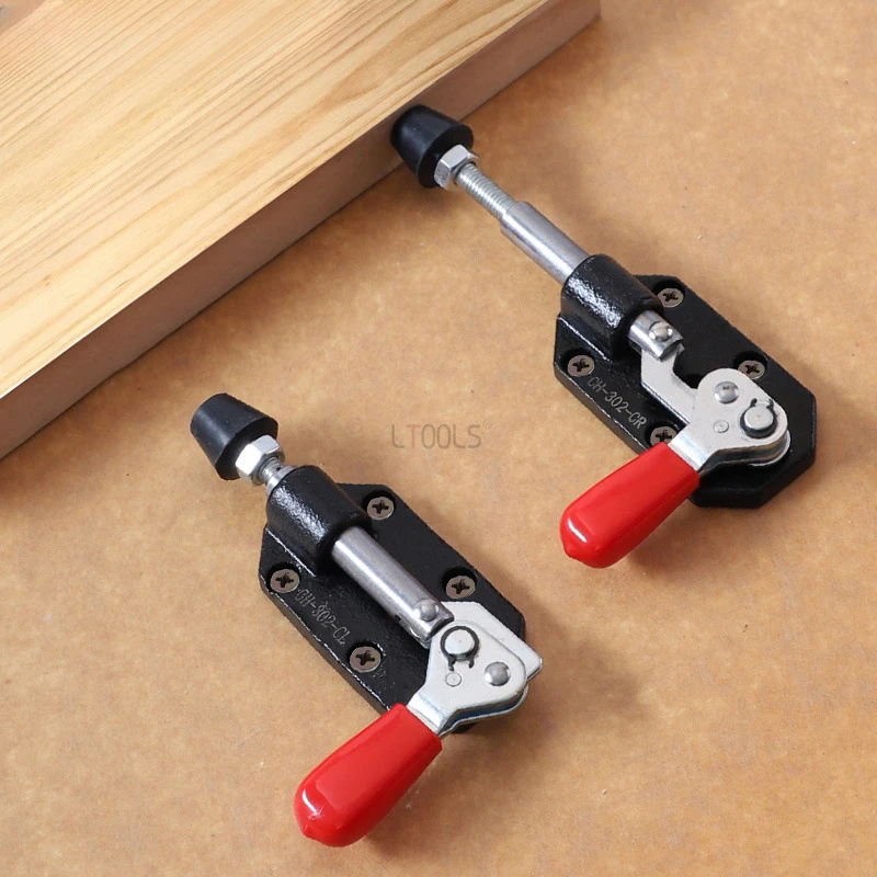 Push-pull-Small-Quick-Clip-Adjustable-Woodworking-Table-Fixing-Clamp ...