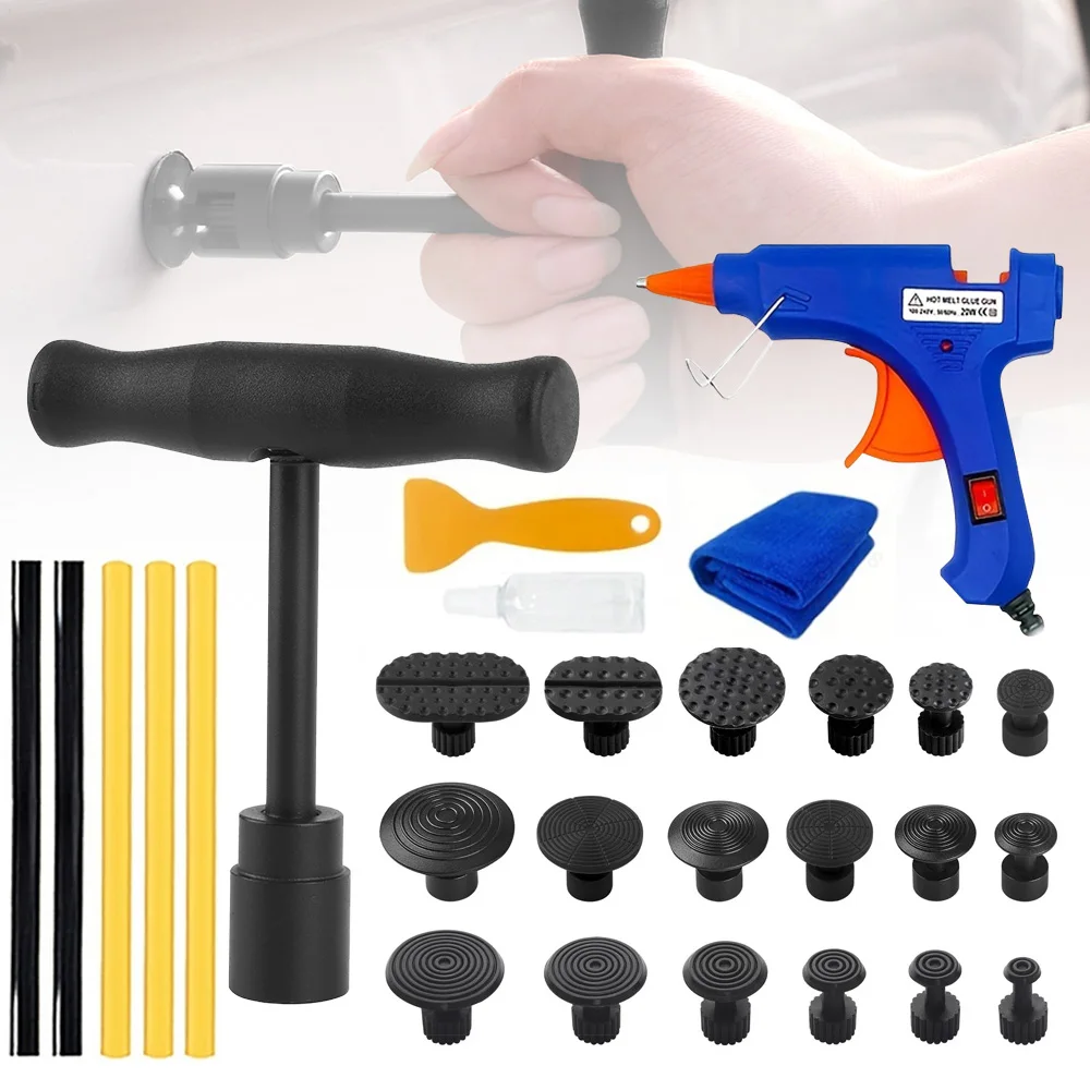 Kit Riparazione Ammaccature Auto Strumento Carrozzeria - Barra A T Con ...