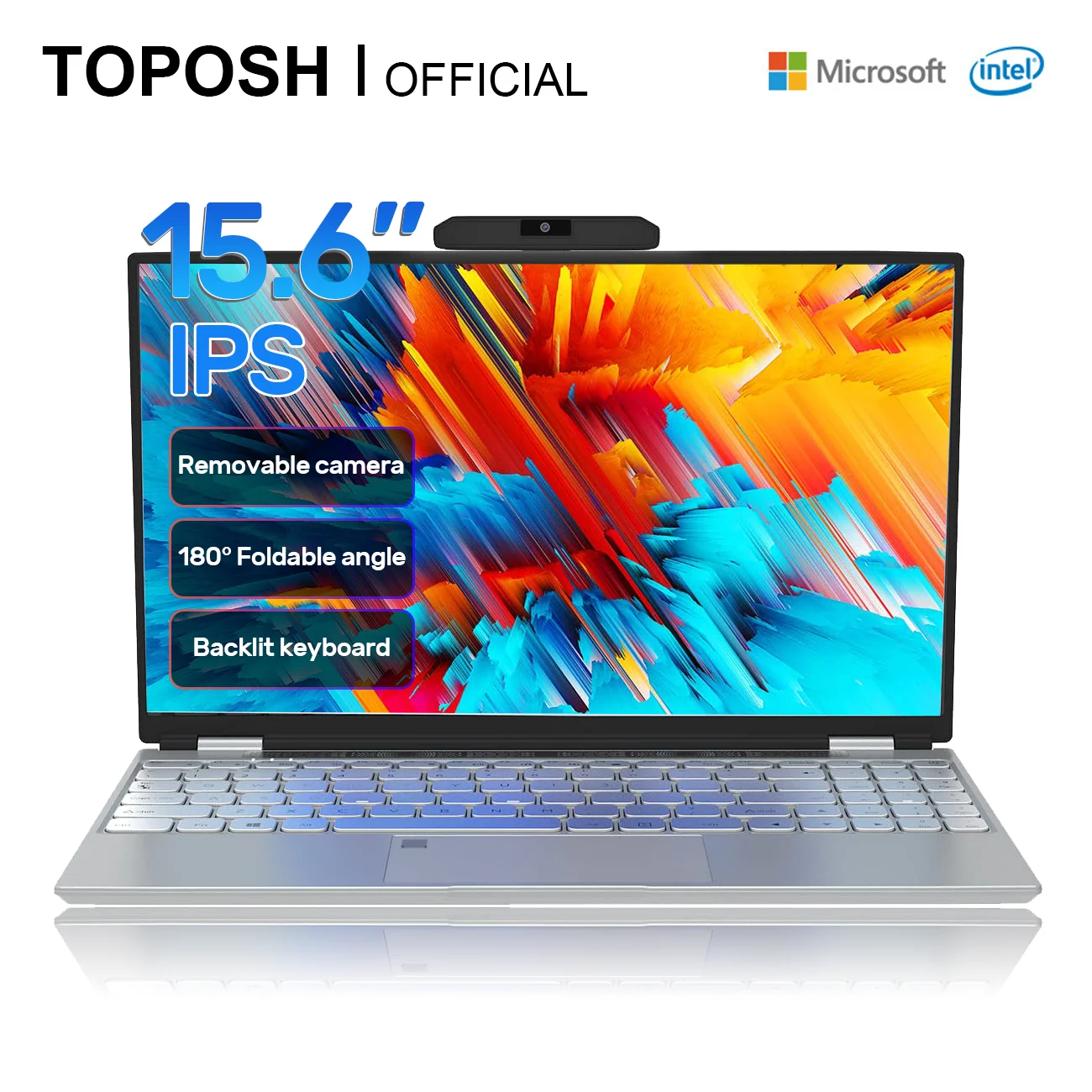 Intel 12th Metal Ultraslim N5105 ordenador portátil para juegos, 15,6 ...