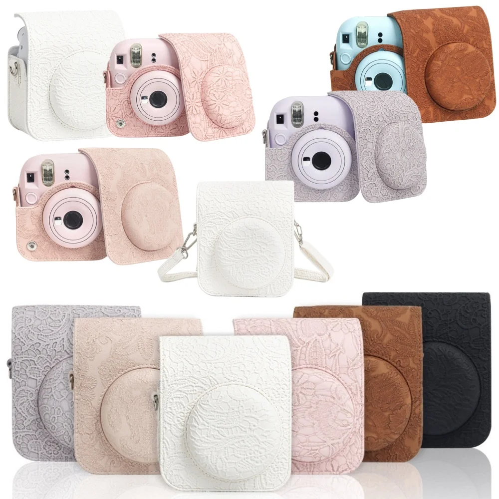 Relief-Lace-Style-Portables-Camera-Bag-For-Fujifilm-Instax-Mini-12 ...