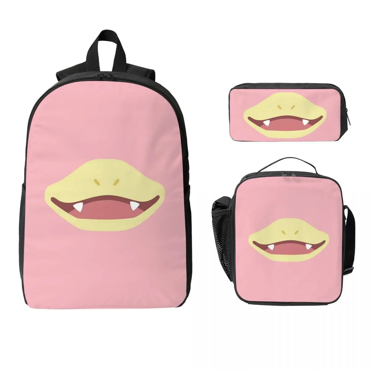 Slowpoke Poke Maniac Mouth Backpack Student BookBag School Bag Computer ...