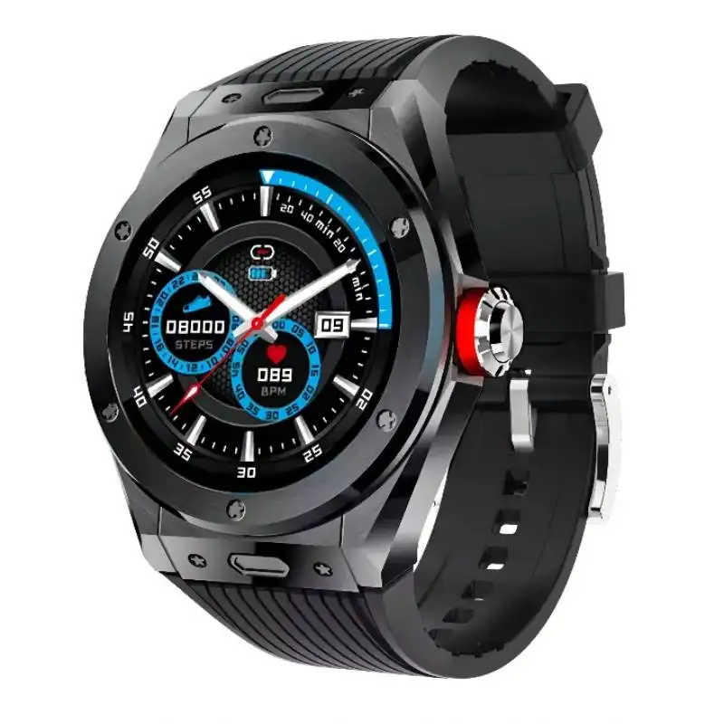 Mv58 Sport Smartwatch Men 1.28 Inch Full Circle Colorful Screen Zinc ...