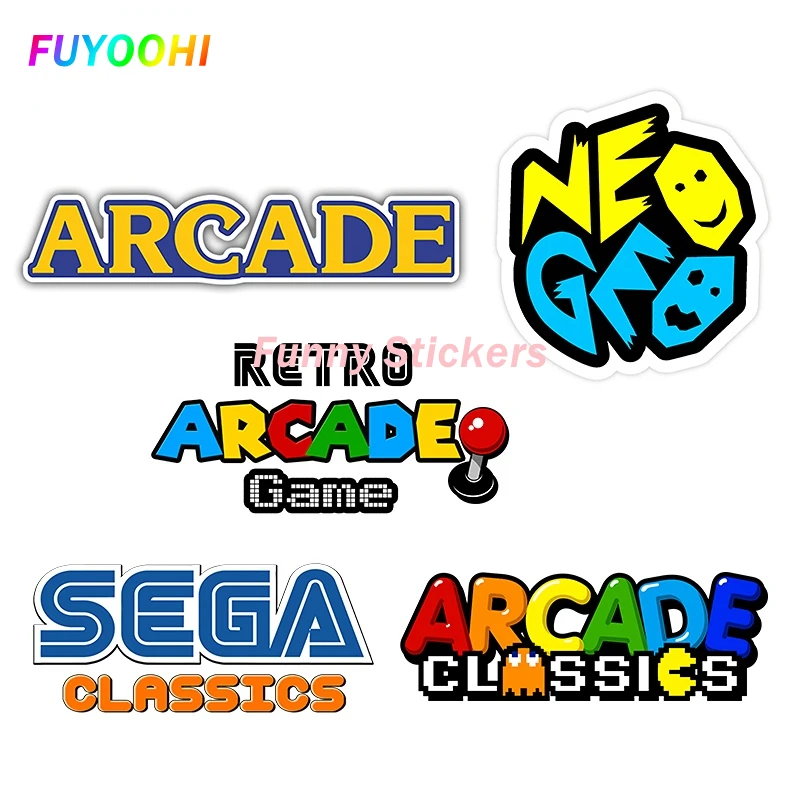 FUYOOHI-Play-Stickers-Fashion-Retro-Arcade-Game-Car-Sticker-Vinyl-JDM ...