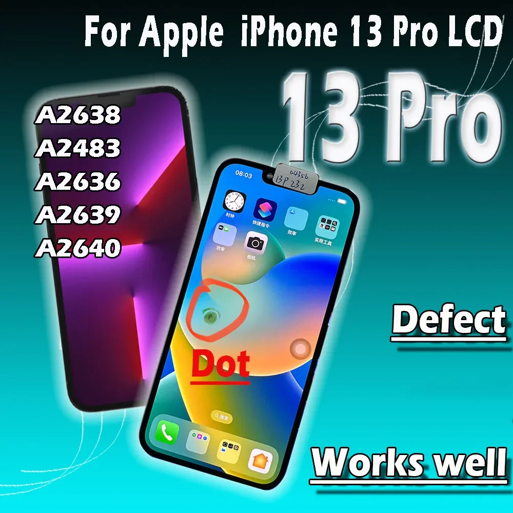 Dot-Defect-6-1-For-iPhone-13-Pro-A2638-A2483-LCD-Touch-Screen-Sensor ...