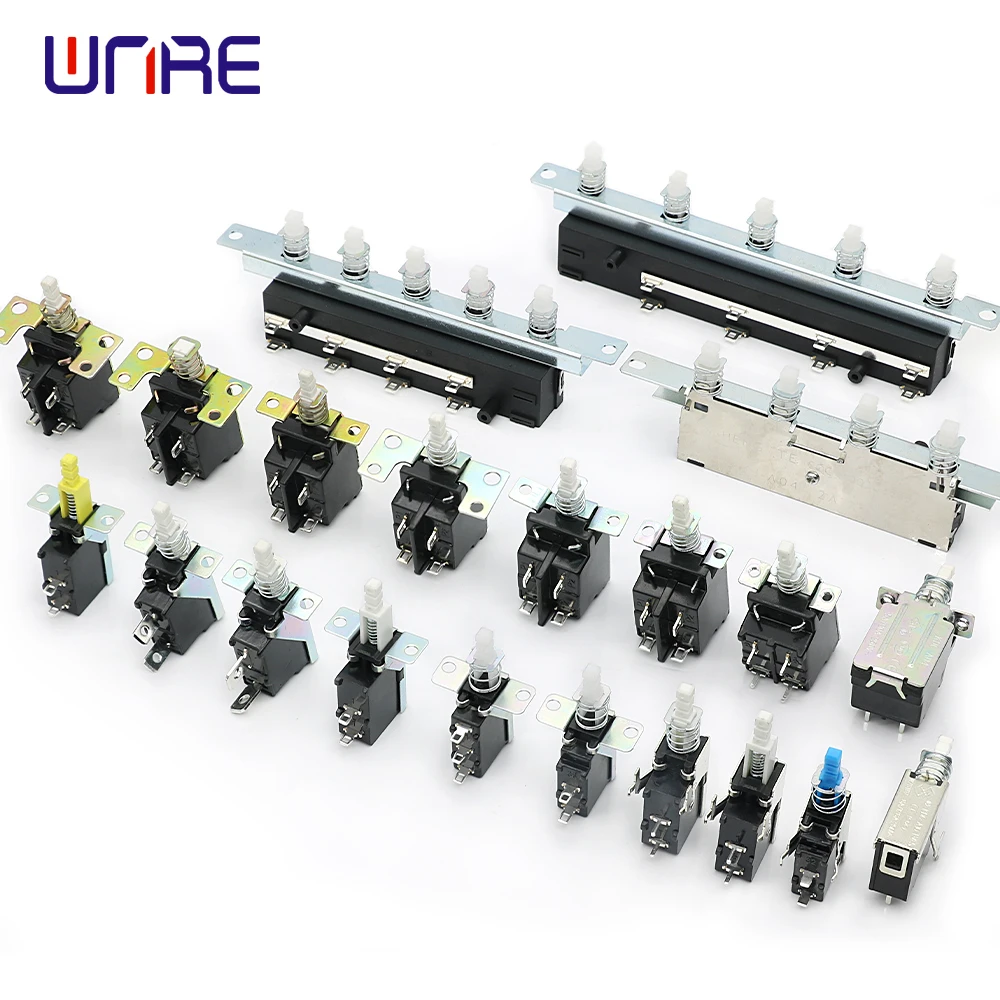 Kdc-a04 Power Switch 2/4 Pins Self-locking Switch Sw-3-2 Push Button ...