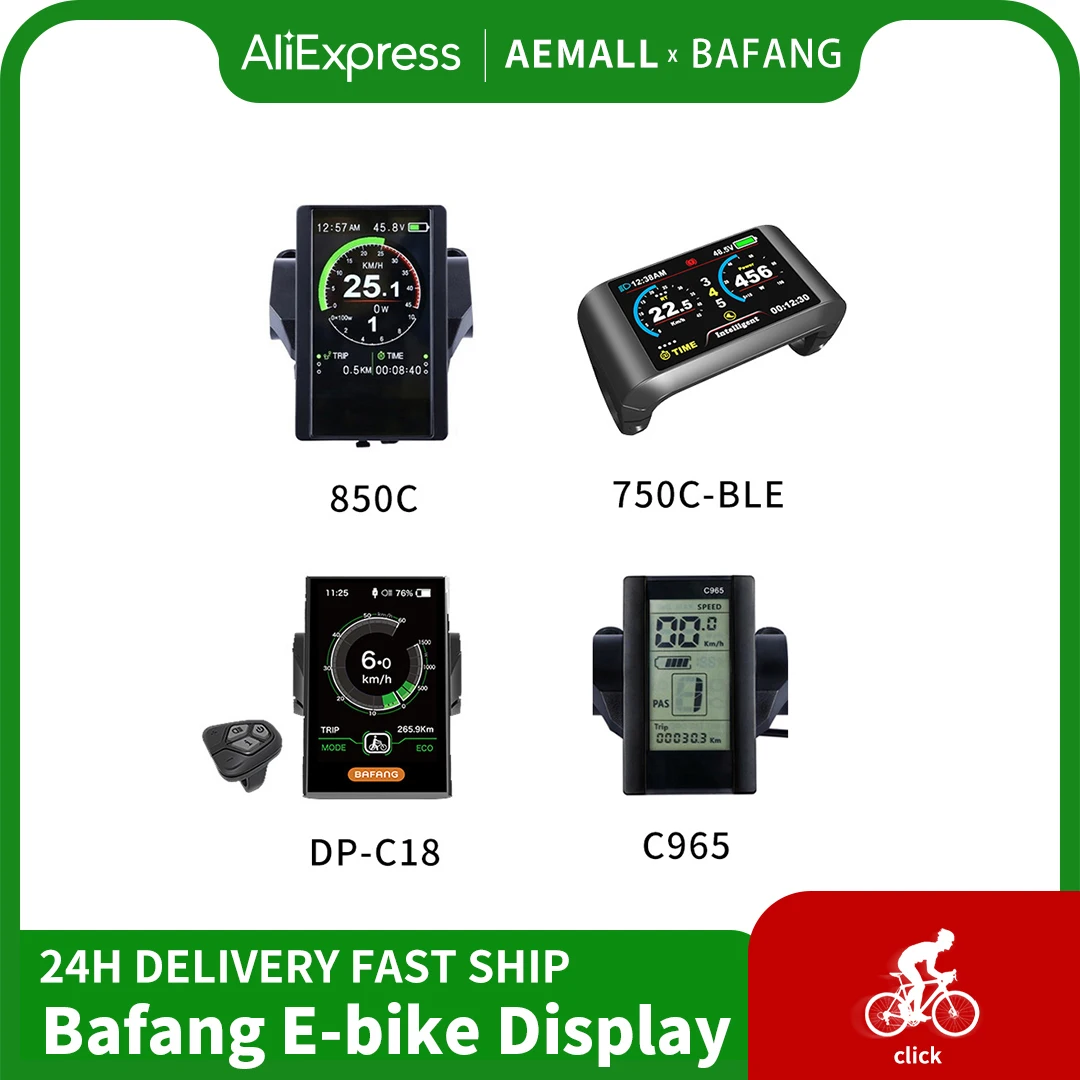 Electric-Bike-Display-Computer-for-BAFANG-BBS-Motor-Kit-Bluetooth ...