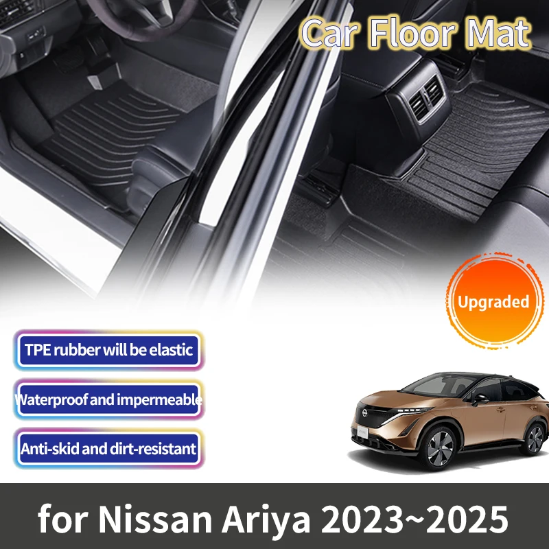 TPE-for-Nissan-Ariya-2022-2023-2024-2025-FE0-Accessories-Full-Surround-Protective-Liner-Foot ...