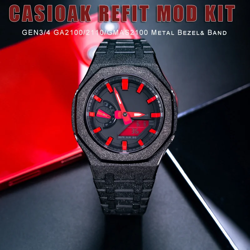 Gen3-4-Mod-Kit-for-Casioak-GA2100-2110-GMAS2100-Modification-Kit-Bezel ...