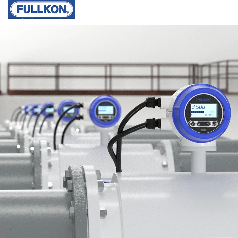 flowmeter-water-dn150-flow-meter-battery-powered-electromagnetic ...