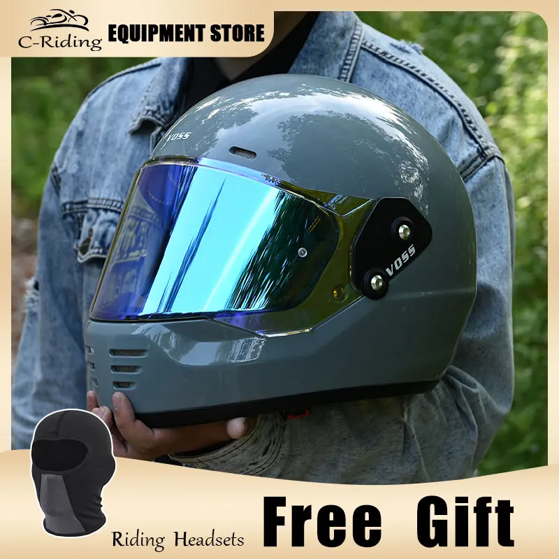 DOT-Approved-Retro-Motorcycle-Helmet-German-Vintage-Motor-Helmets ...