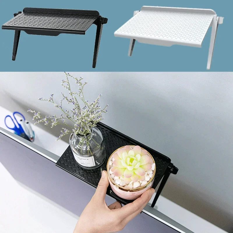Home-Organizer-Adjustable-TV-Screen-Top-Shelf-Rack-Computer-Monitor ...
