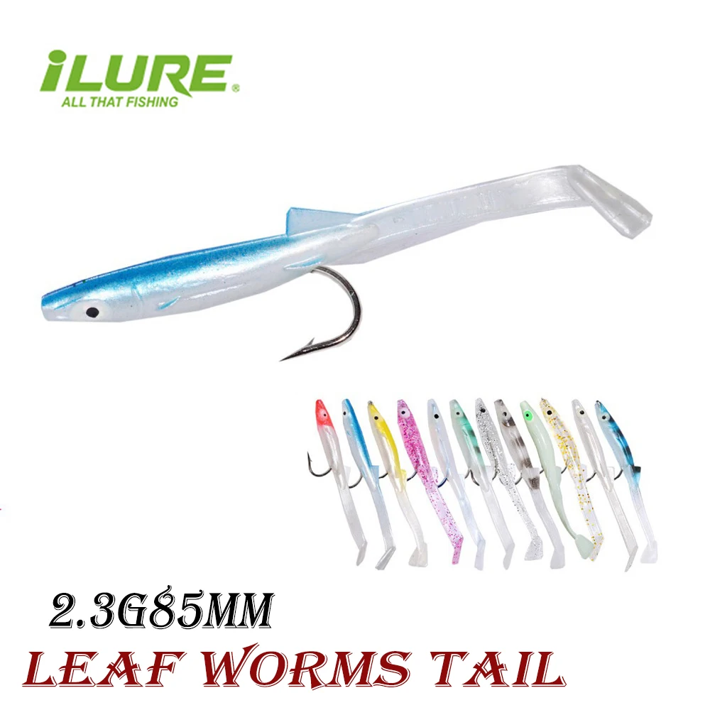 ILURE-6PCS-Lot-Soft-Fishing-Lure-High-Quality-Artificial-Silicone-Eel ...