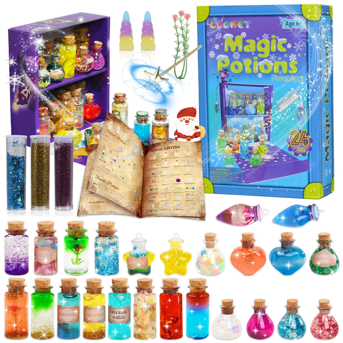 Magic Potion Bottles DIY: The Ultimate Crafting Experience for Holiday ...