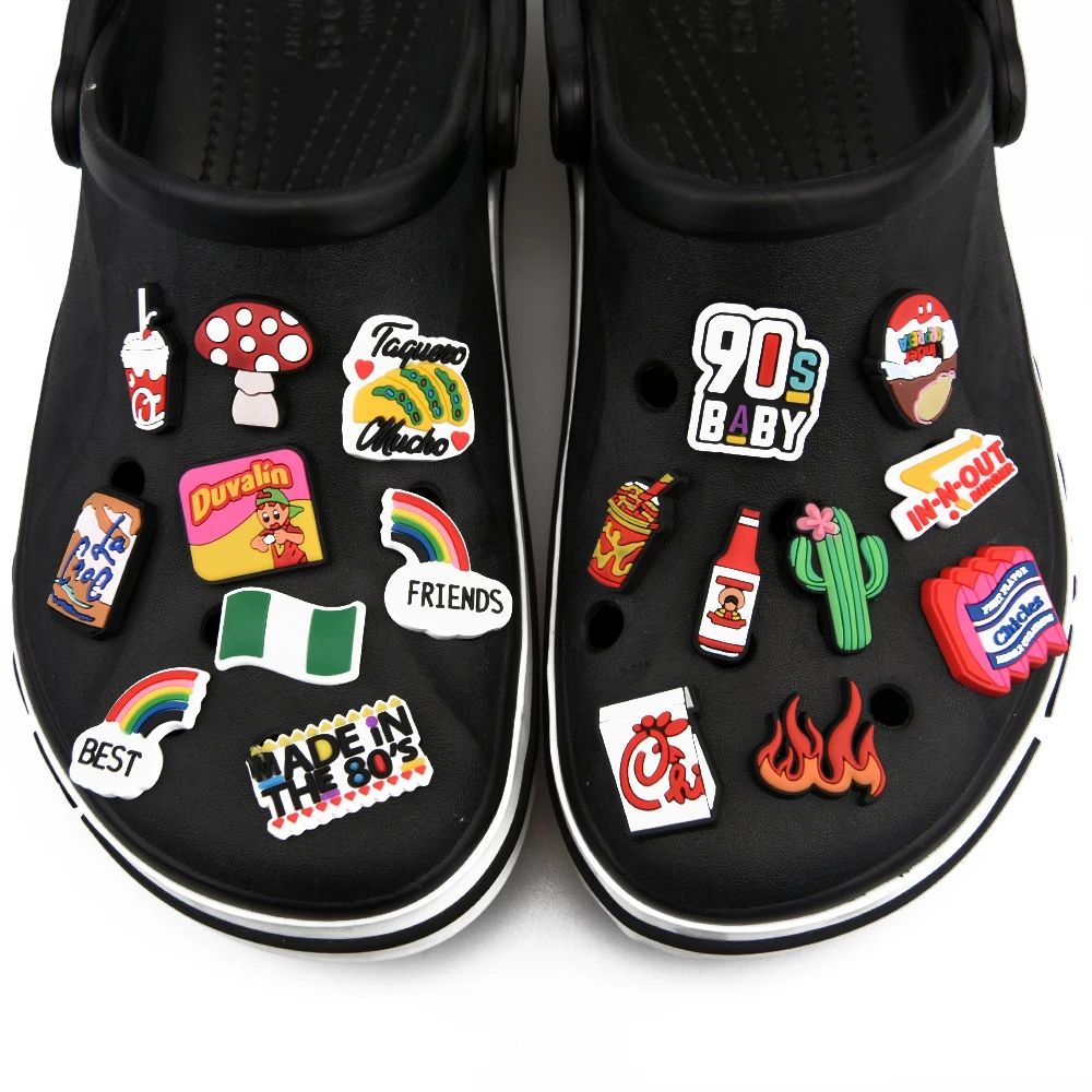 Mexican Women Croc Shoe Charms Jamaica Mexico Flag Shoe Decorations ...