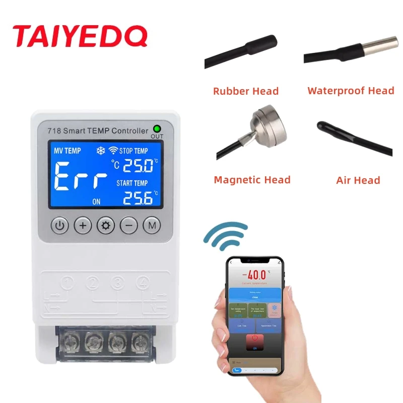 Din-Rail-Remote-718-Wifi-Smart-TEMP-Controller-Fully-Automatic-Hot ...