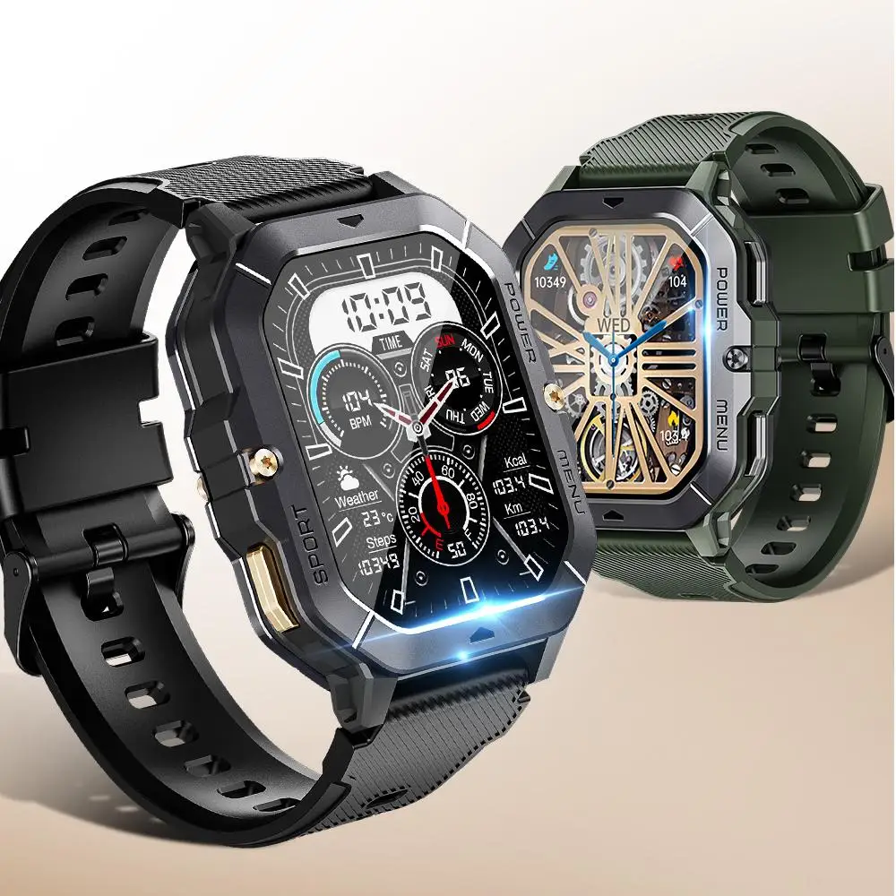 C28 Smart Watch with 2.02-Inch Screen,Long Battery Life,Waterproof ...