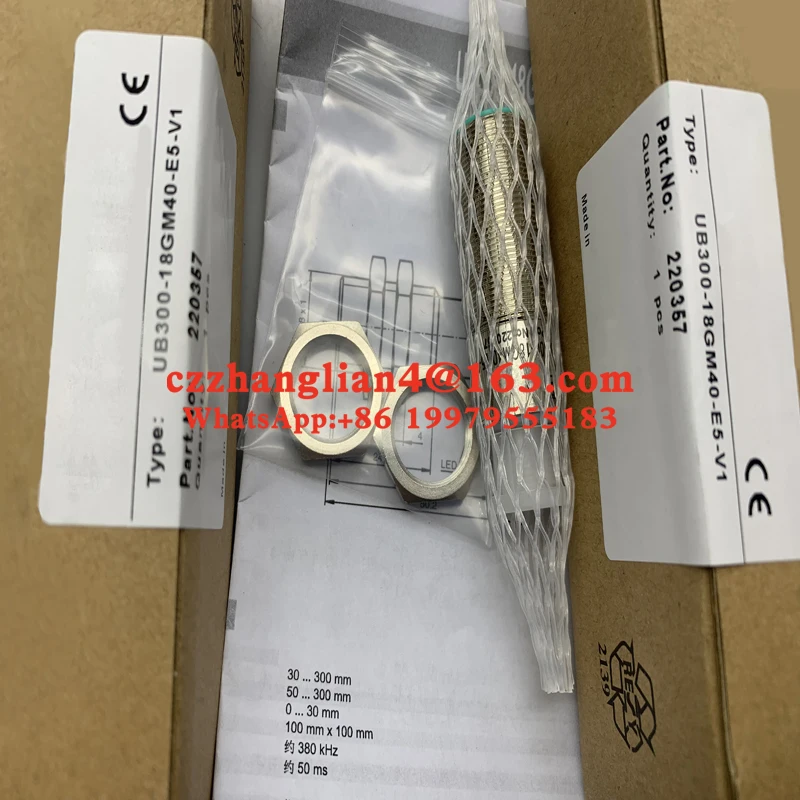 New-original-sensor-UB300-18GM40-E5-V1-UB1000-18GM75-E5-V15-Spot ...