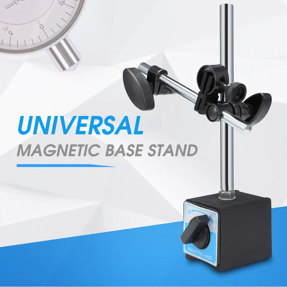 Universal-Mini-Flexible-Dial-Test-Indicator-Magnetic-Base-Holder-Stand ...