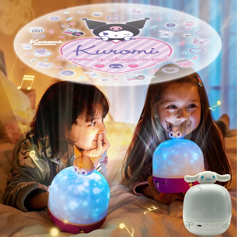 Kuromi-Cinnamonroll-Remote-Control-Rotating-Music-Box-Atmosphere ...