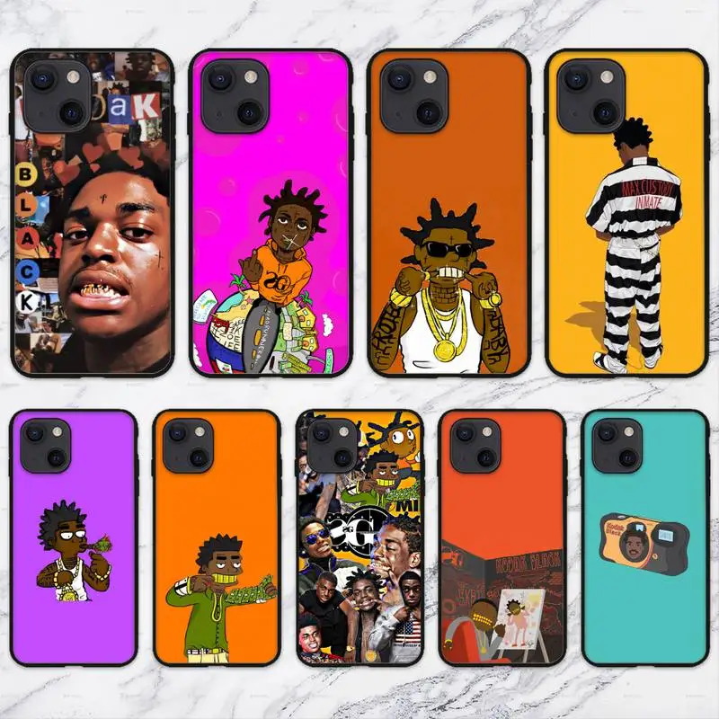 Funda de teléfono rapero Kodak negra para iPhone 11 12 Mini 13 14 Pro ...
