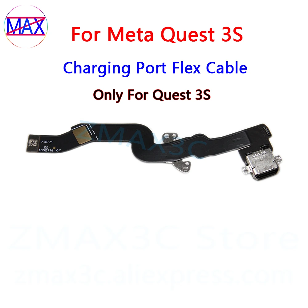 Original Charging Port Flex Cable For Meta Quest 3S VR Headset Console ...