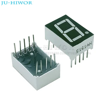 10pcs 0.56 Inch 10Pins 5161AS 5161BS 1 Bit Digit 7 Segment Red LED ...