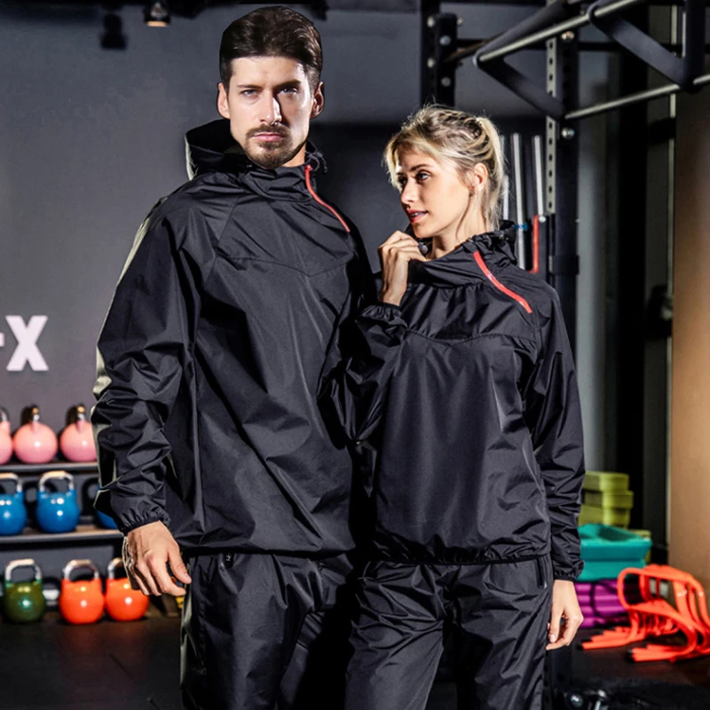 UETEEY-Sauna-Suit-Gym-Set-Men-Full-Body-Sweating-Sportswear-Women ...