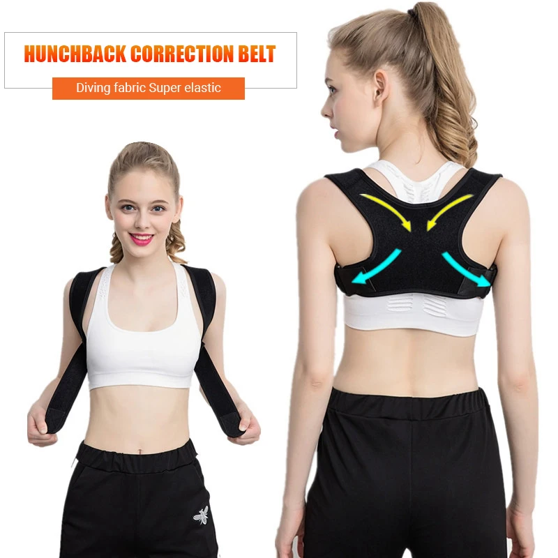 Men-Women-Adjustable-Back-Posture-Corrector-Home-Office-Hunchback ...