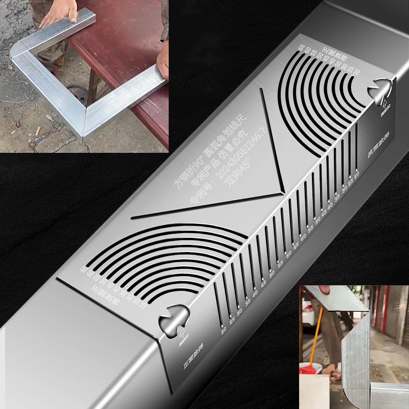 Angle & Arc Marking Tool, Adjustable Linear Arc Dual-Purpose Scriber ...
