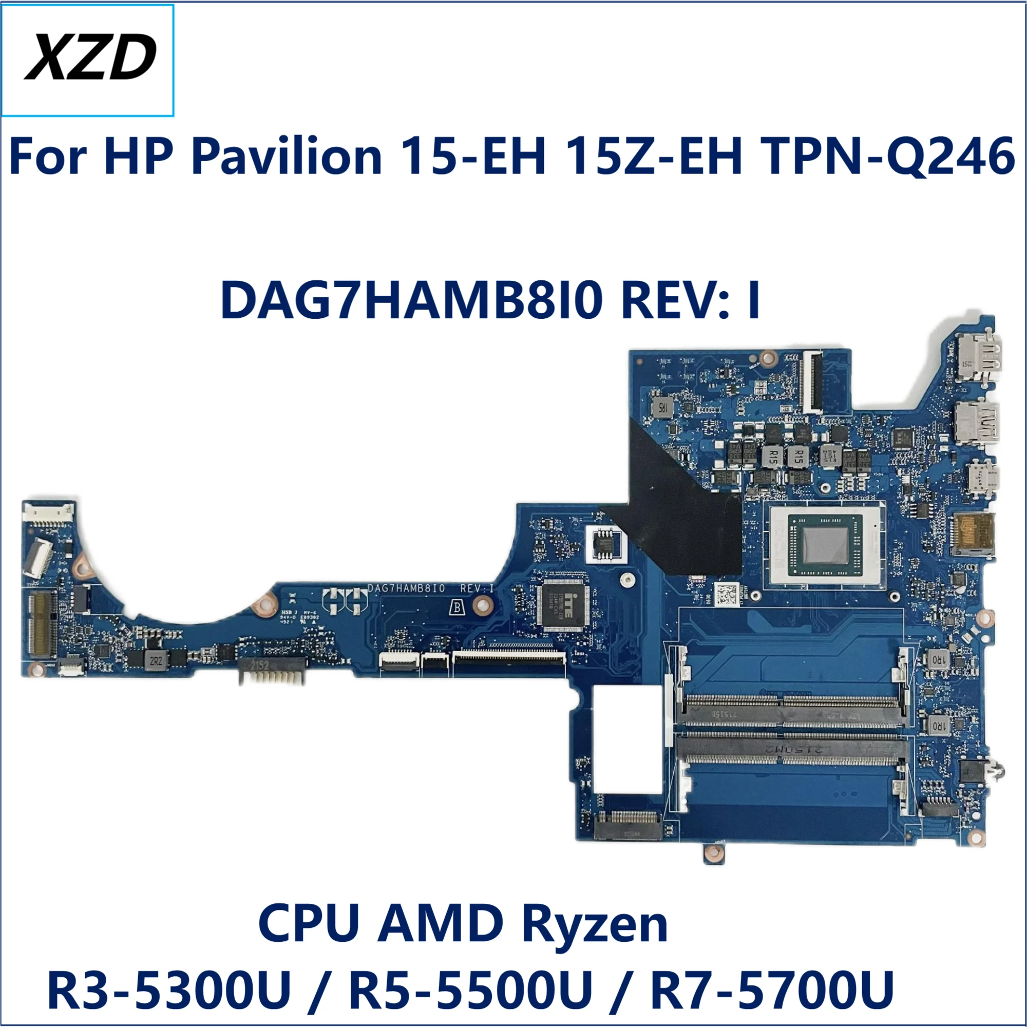 DAG7HAMB8I0 DAG7HAMB8E0 DAG7HAMB8F0 For HP Pavilion 15-EH 15Z-EH TPN ...