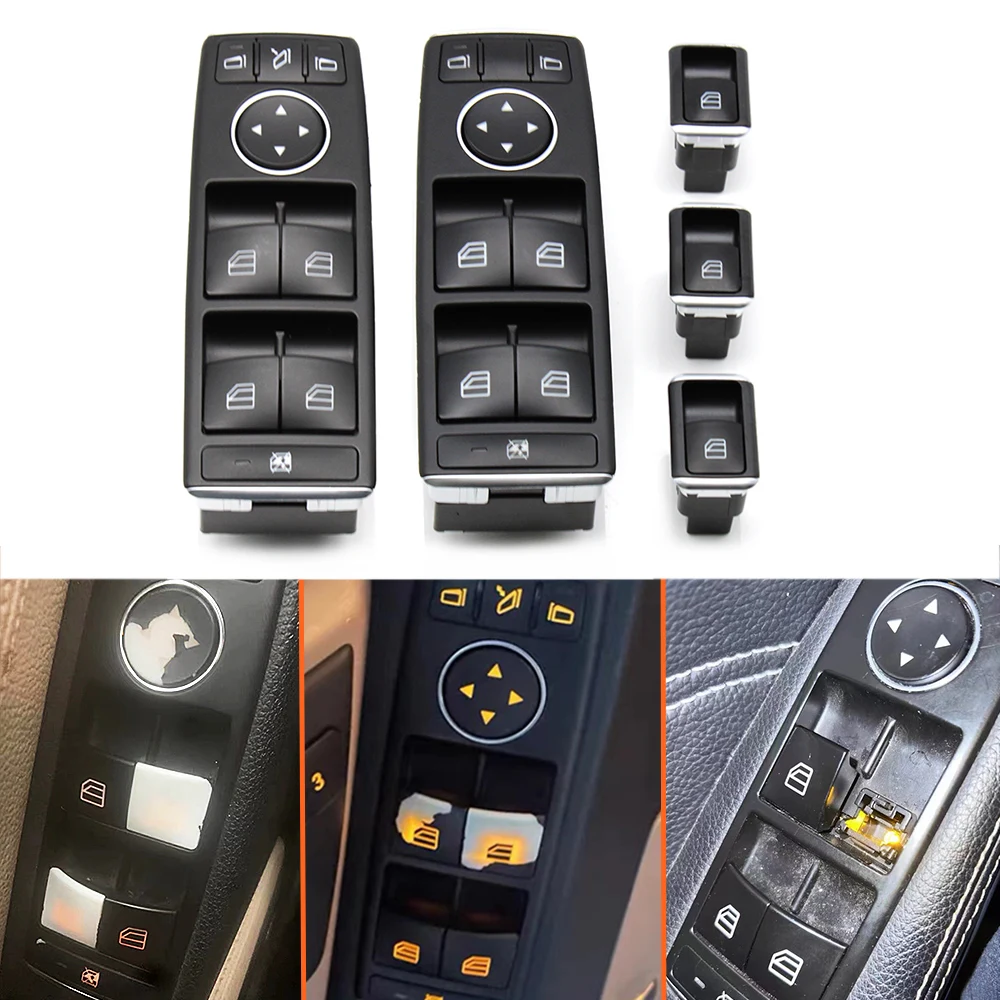 Interior Car Electric Power Master Window Lifter Regulator Switch For ...