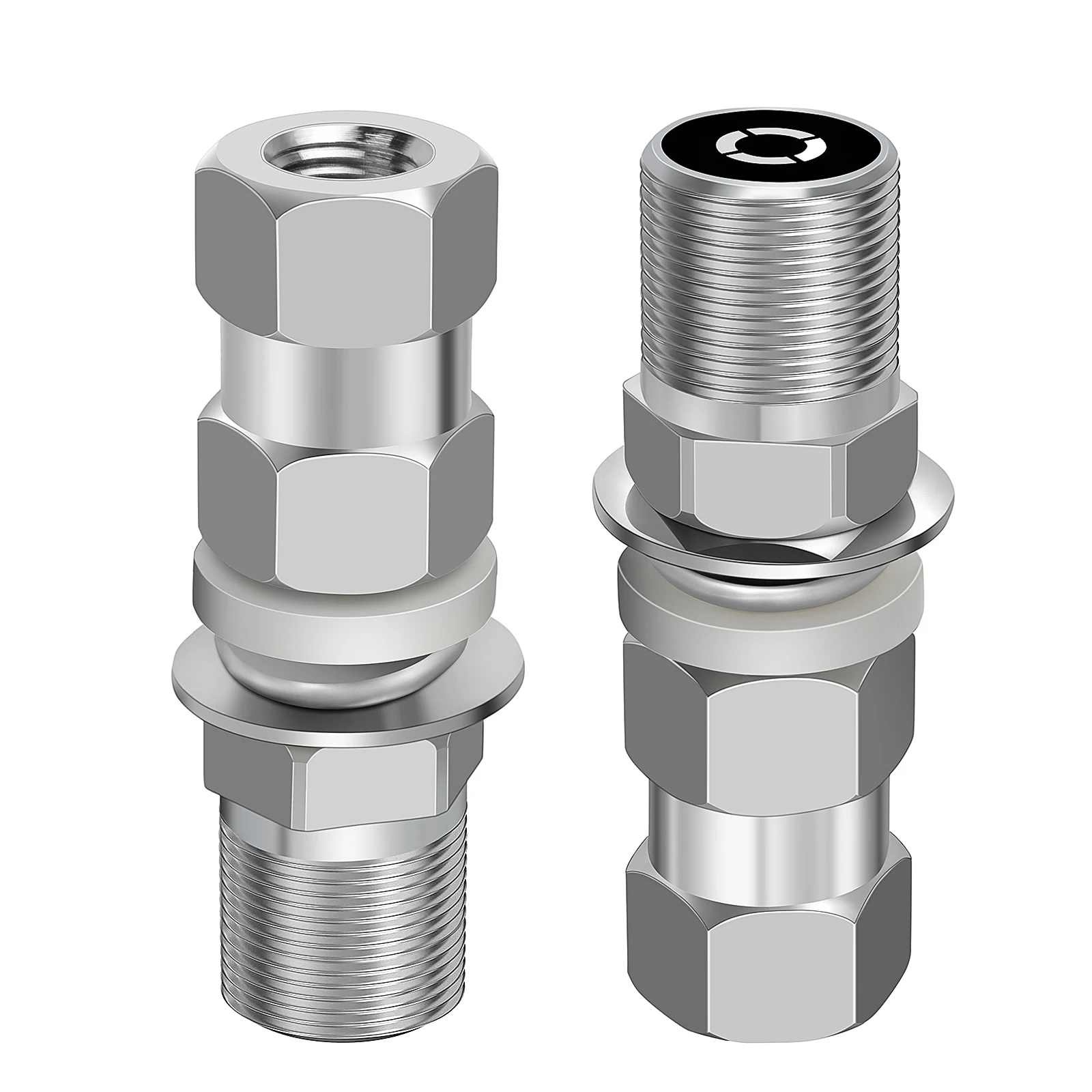 Heavy Duty SO-239 Stud Mount Fit for CB Radio Antenna Standard 3/8 x 24 ...