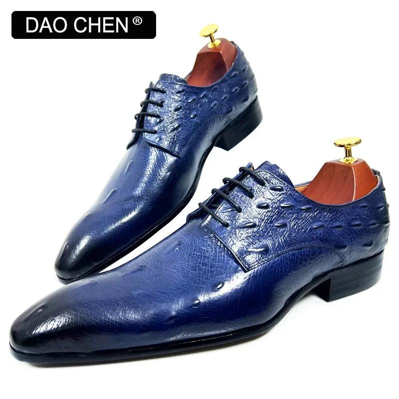 ITALIAN-MEN-LEATHER-SHOES-BLUE-BLACK-CROCODILE-SHOES-LACE-UP-LUXURY-MEN ...
