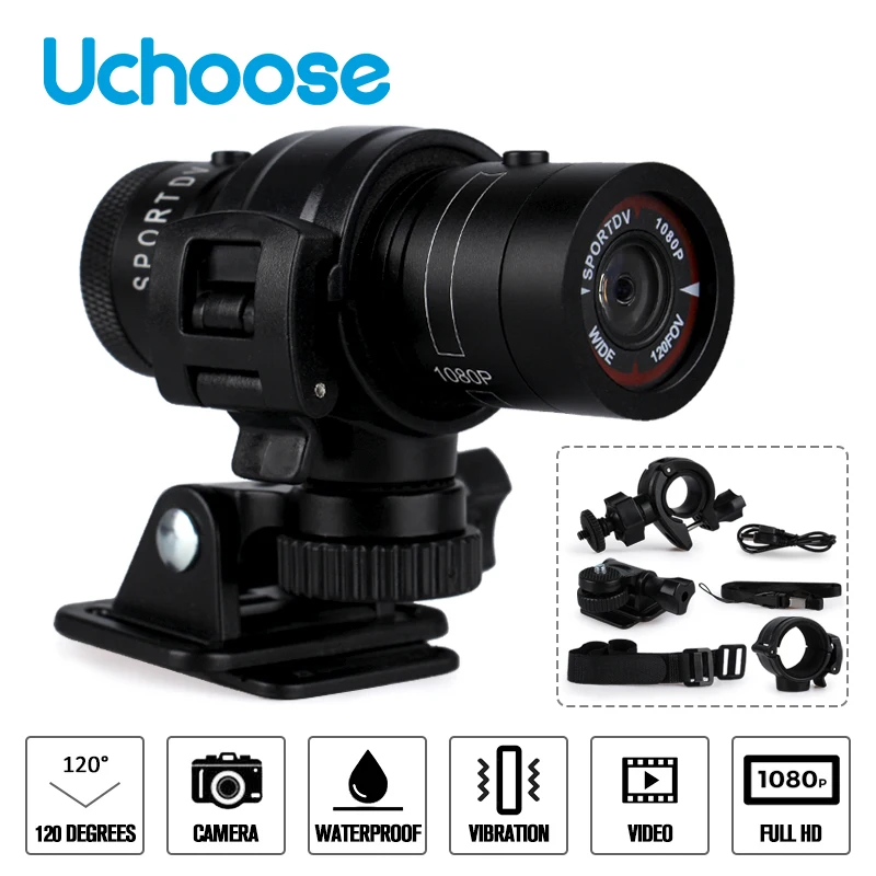 F9-Action-Camera-HD-1080P-Bike-Motorcycle-Helmet-Camera-Outdoor-Sport ...