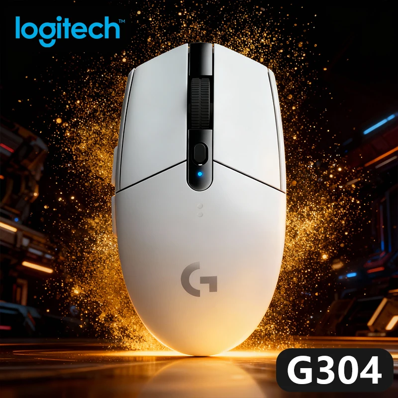 Logitech G304 Wireless Gaming Powerhouse: 12000 DPI HERO Sensor, 6 ...
