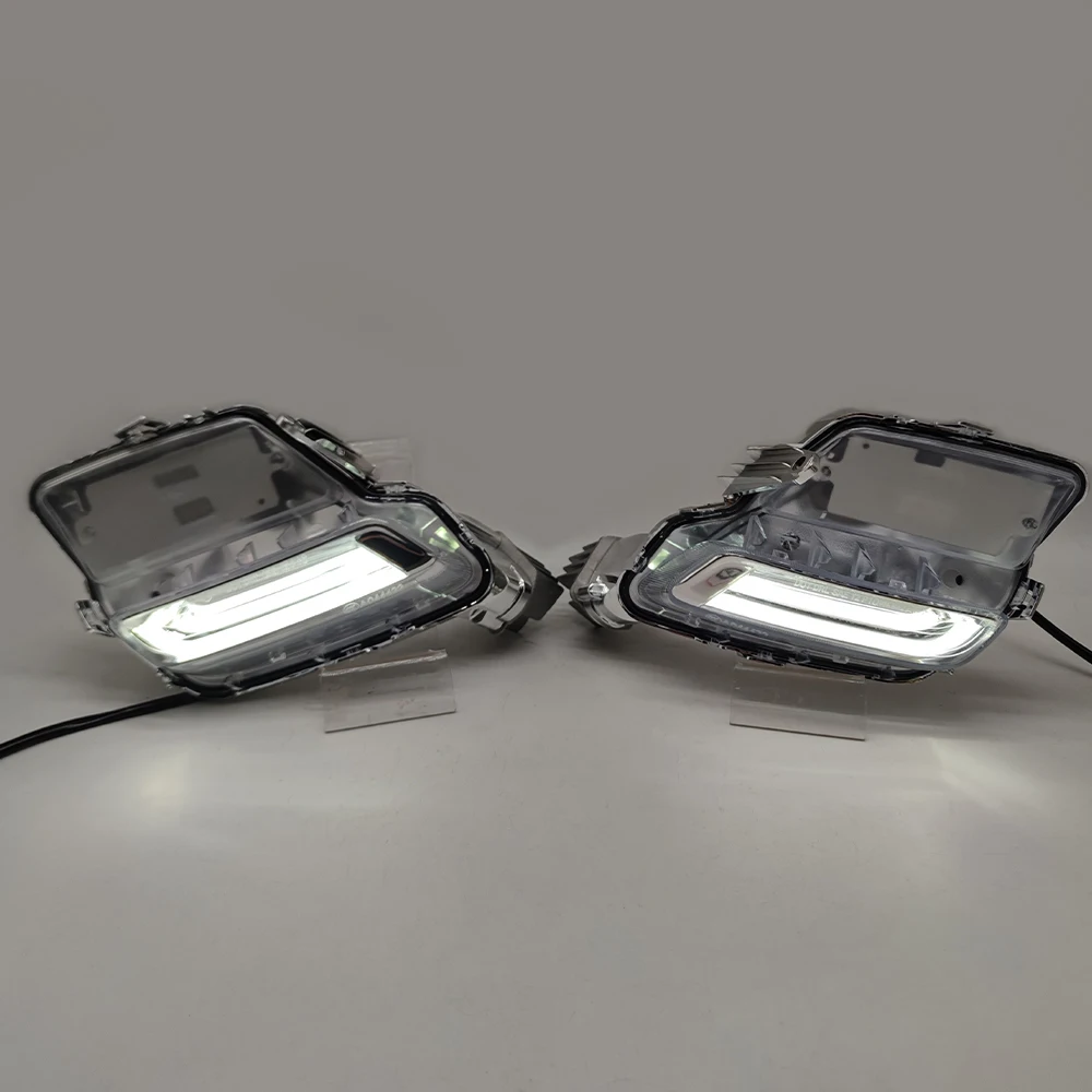 Car LED Daytime Running Lights Front Bumer Fog Lamp DRL For Volvo XC60 ...