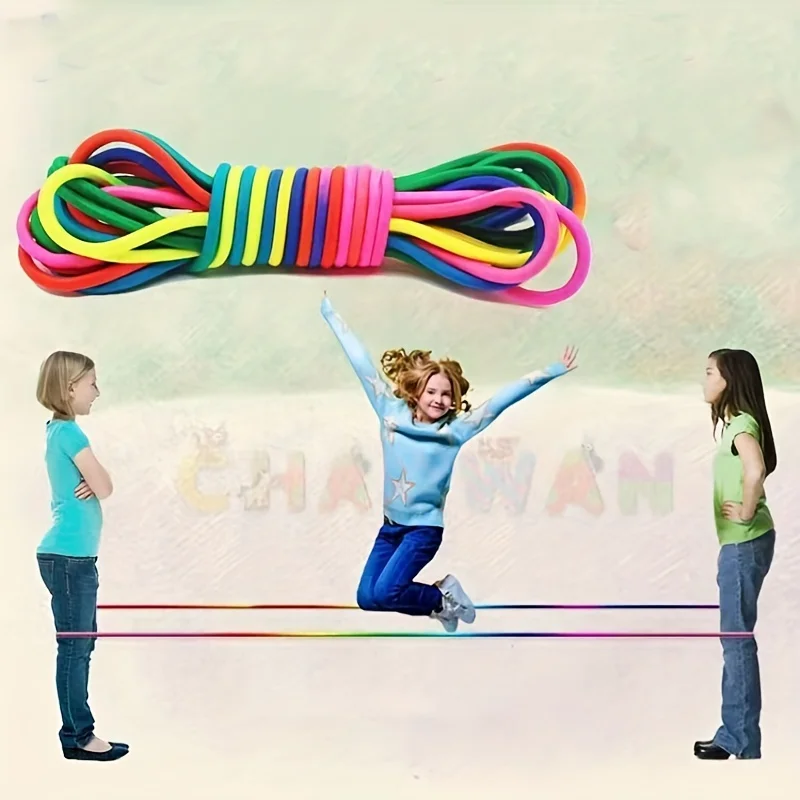 1-6pcs-Super-Elastic-Jump-Rope-Endurance-Training-Fun-Exercise-Toys ...