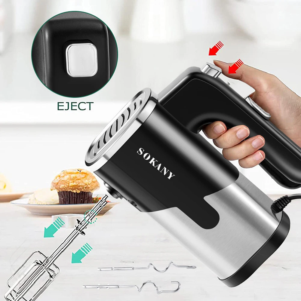 Handheld-Electric-Egg-Beater-5-Speed-Automatic-Handheld-Blenders ...