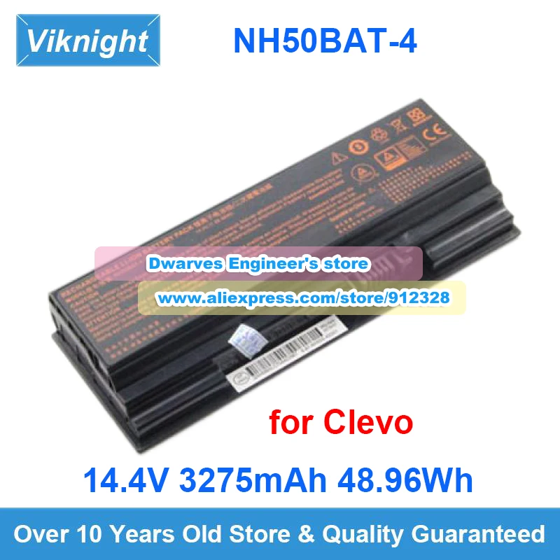 Genuine-48-96Wh-14-4V-NH50BAT-4-Laptop-Battery-for-Clevo-NH58RCQ-6-87 ...