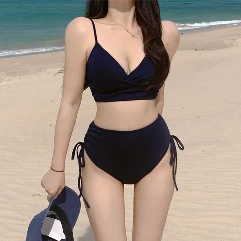 Microbikini Para Mujer A La Moda Traje De Ba O Sexy Versi N Coreana Ce